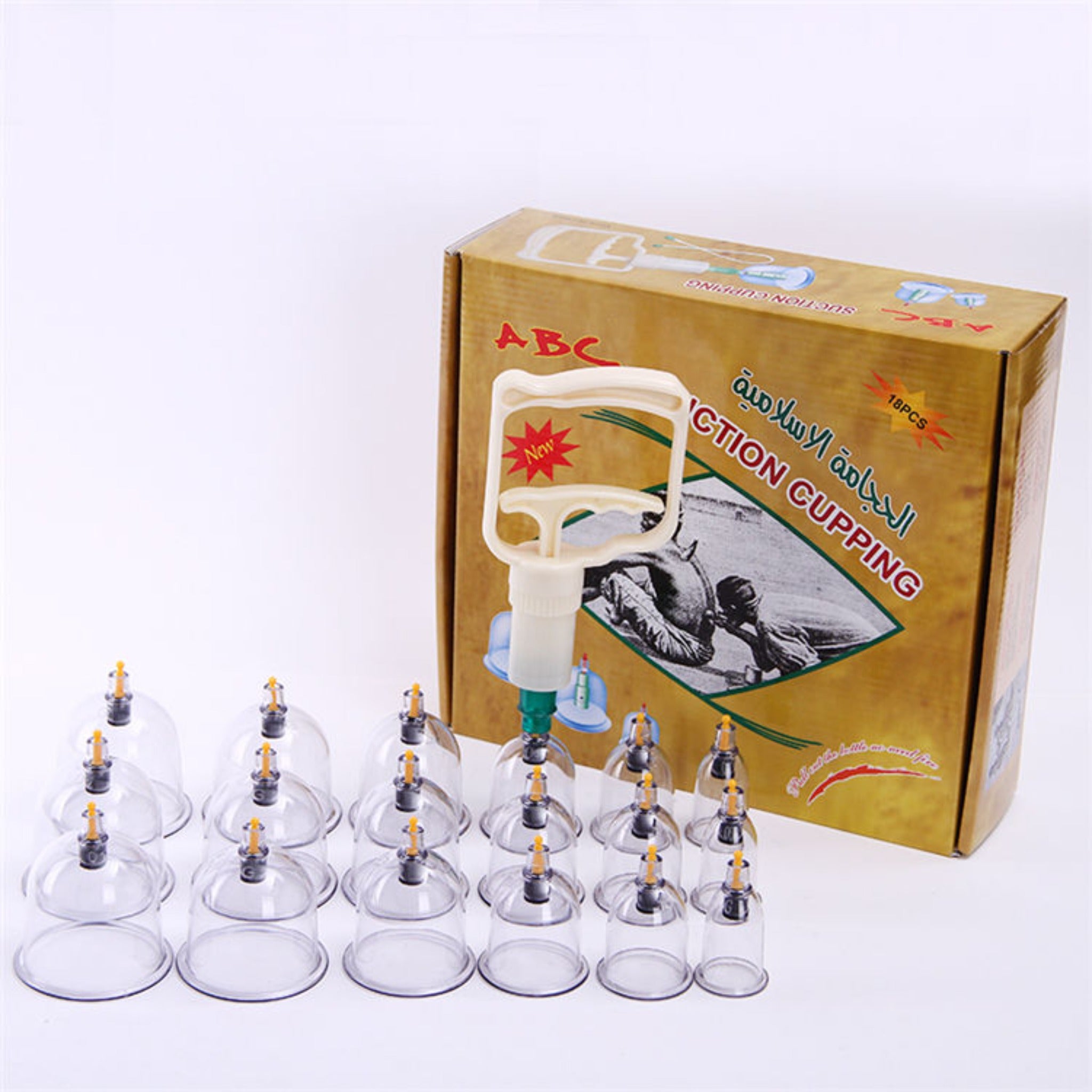 Vacuum Cupping Sets 18 Cups – RightBest Medical Device Limited